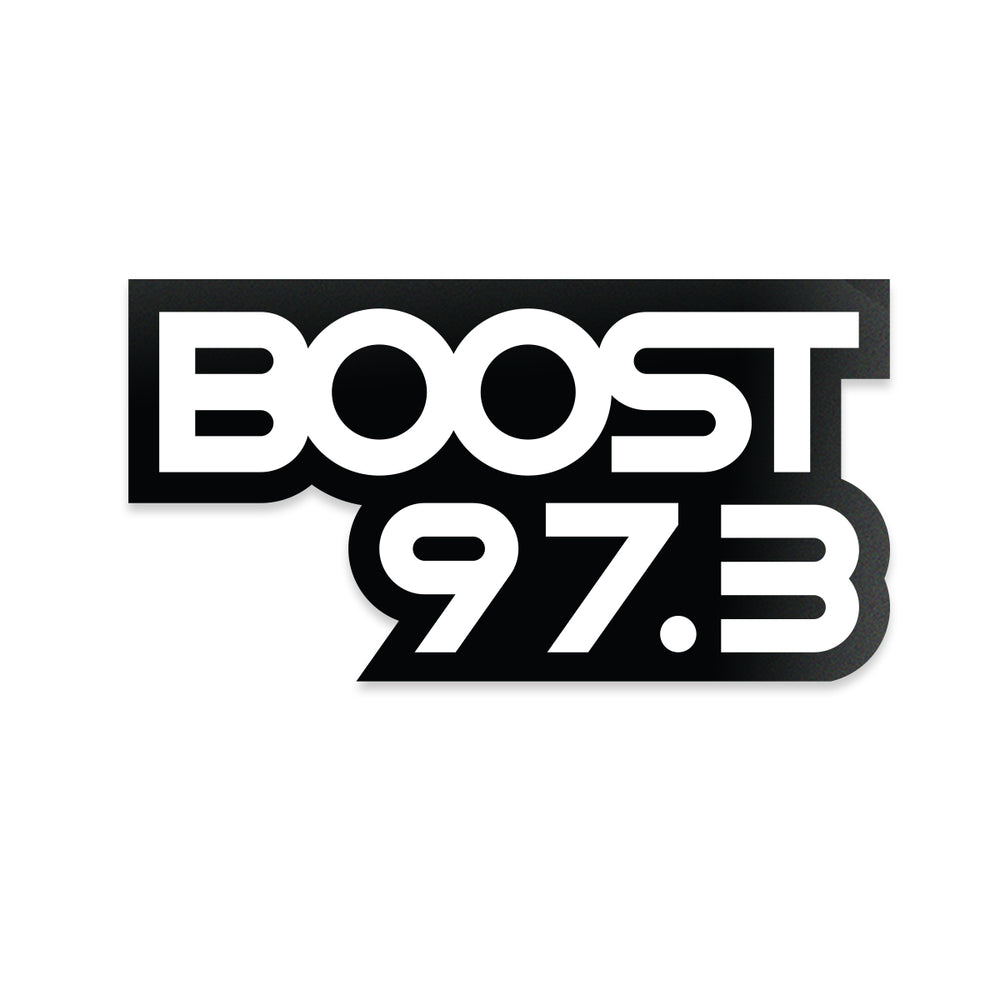 Free BOOST Radio Stickers – The Joy Store