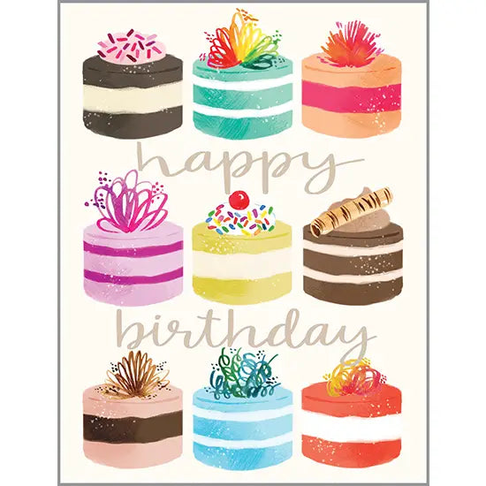 Small Cakes Birthday Card – The Joy Store